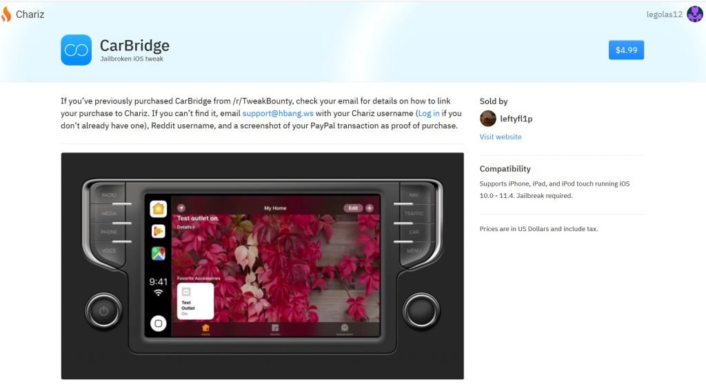 CarBridge, nuova procedura per l’installazione