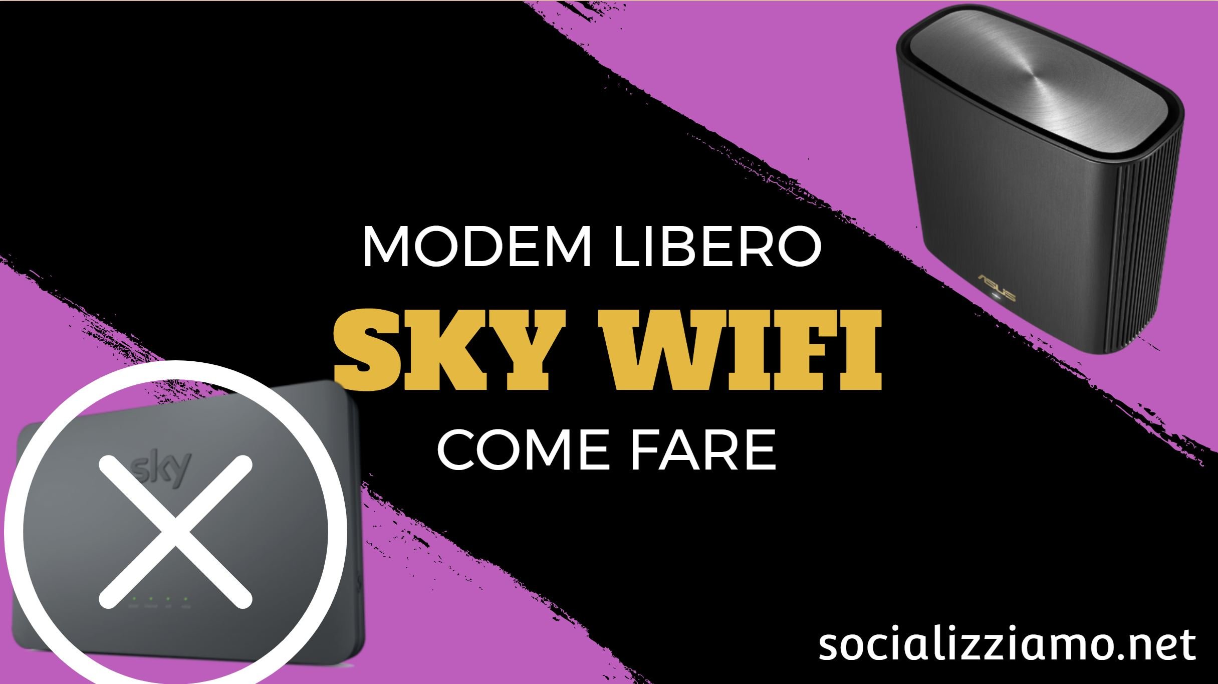 Come configurare router Asus con Sky WiFi